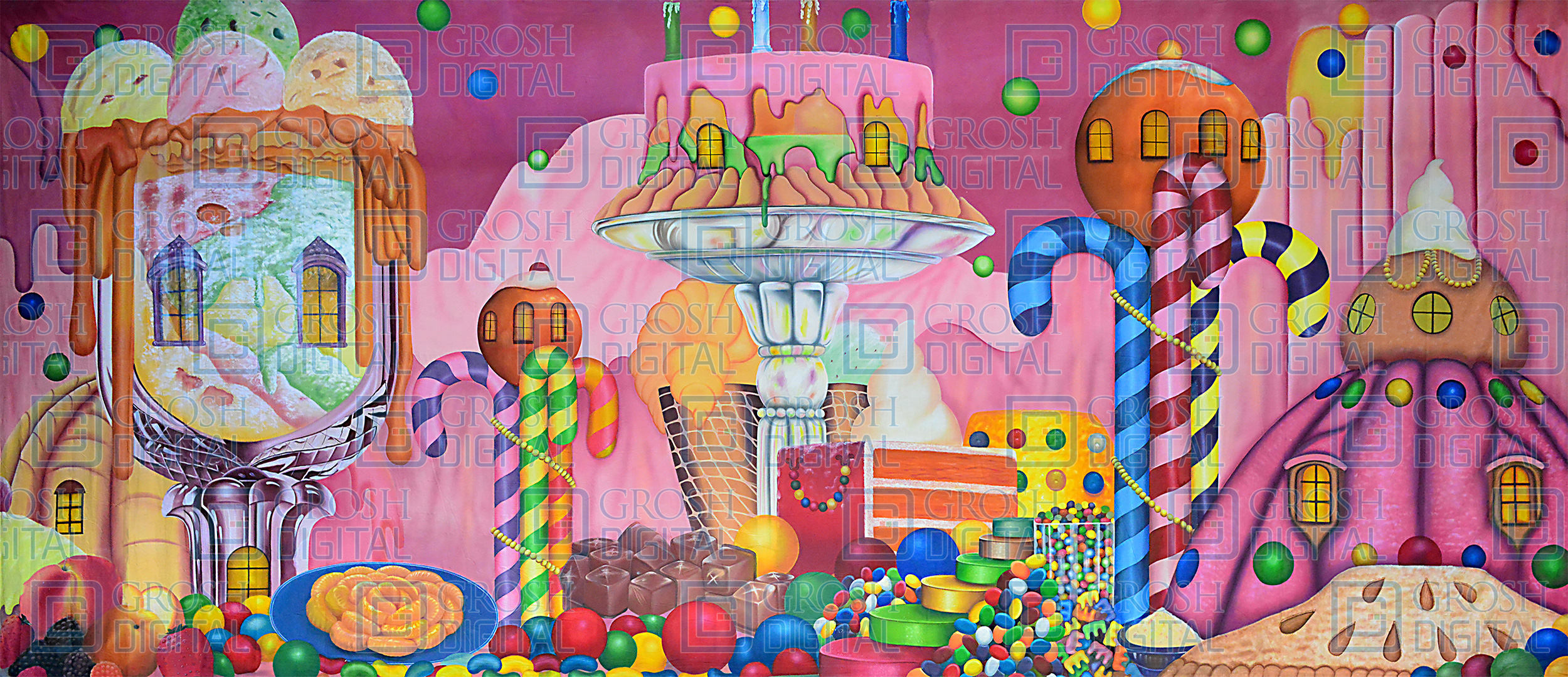 Candyland Backdrop Rentals