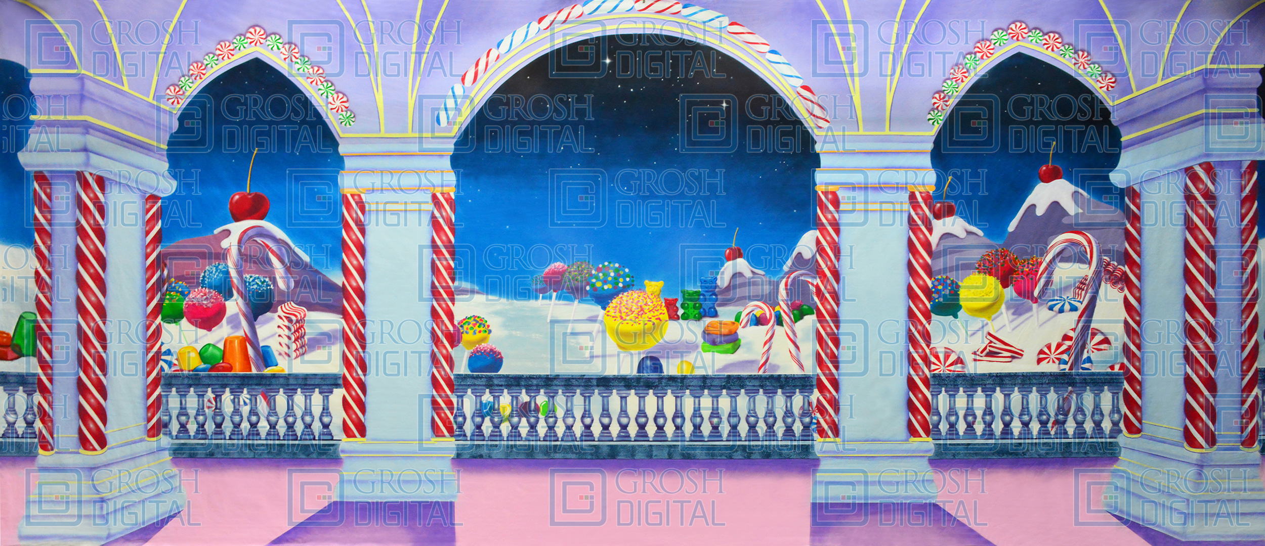 Candyland Dance Background